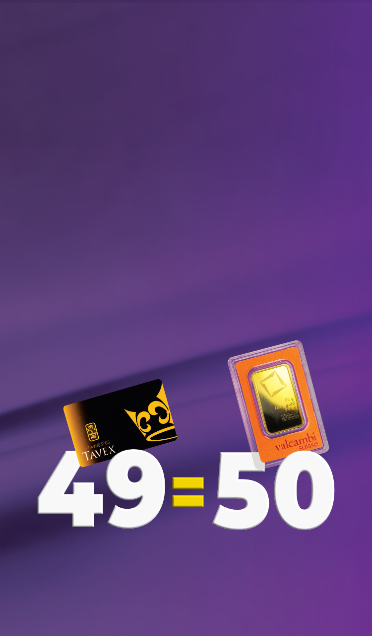 Tavex: Buy investment gold and silver online