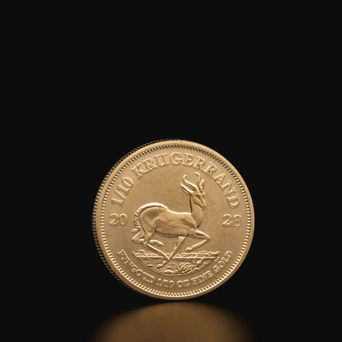 1/10 oz South African Krugerrand gold coin (various years) - Tavex