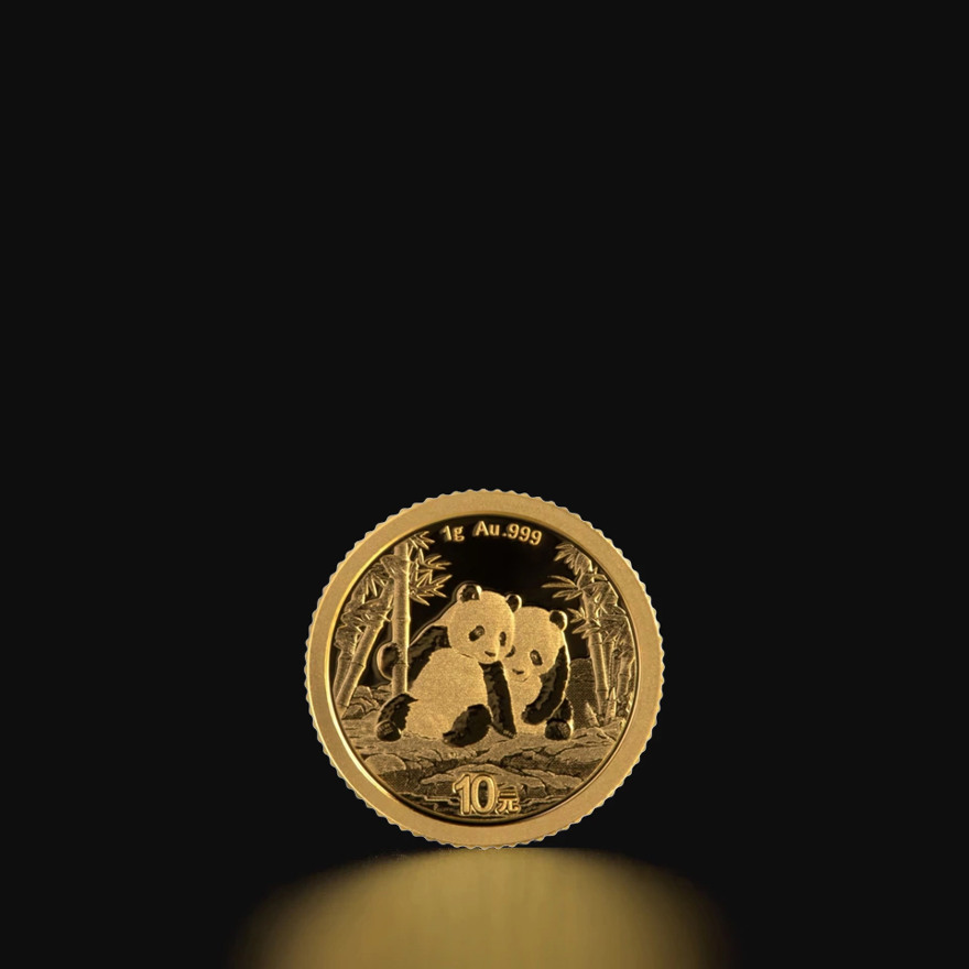 1 g Chinese Panda 2026 gold coin - Tavex