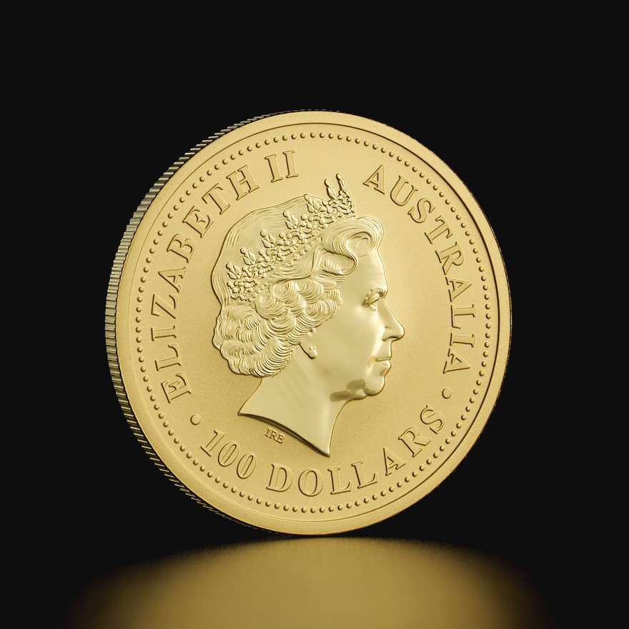 1 oz Australian Lunar Year of the Dragon 2000 Gold Coin - Tavex