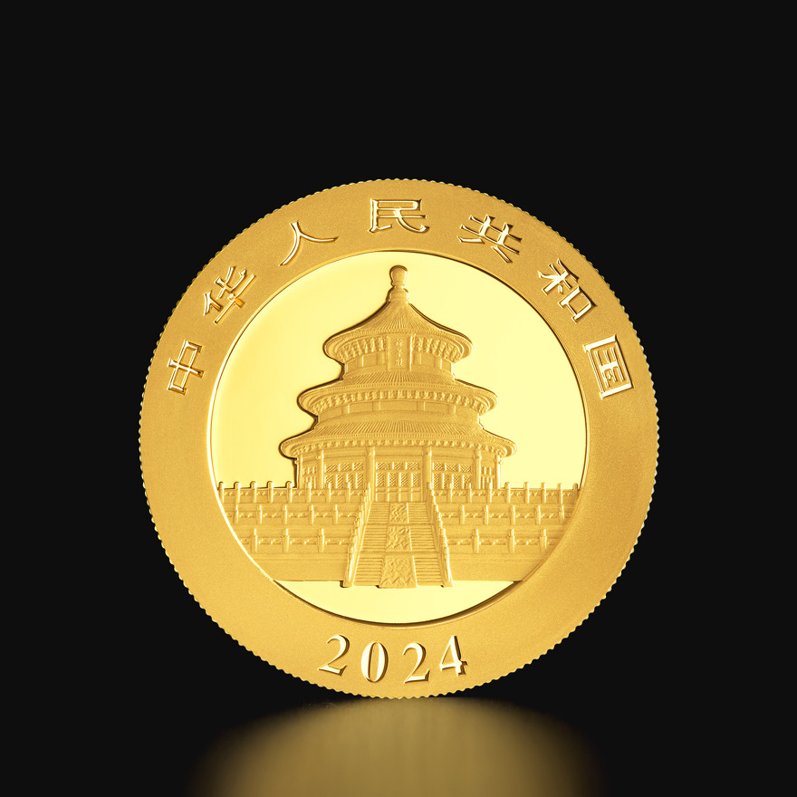 15 g Chinese Panda 2024 gold coin - Tavex