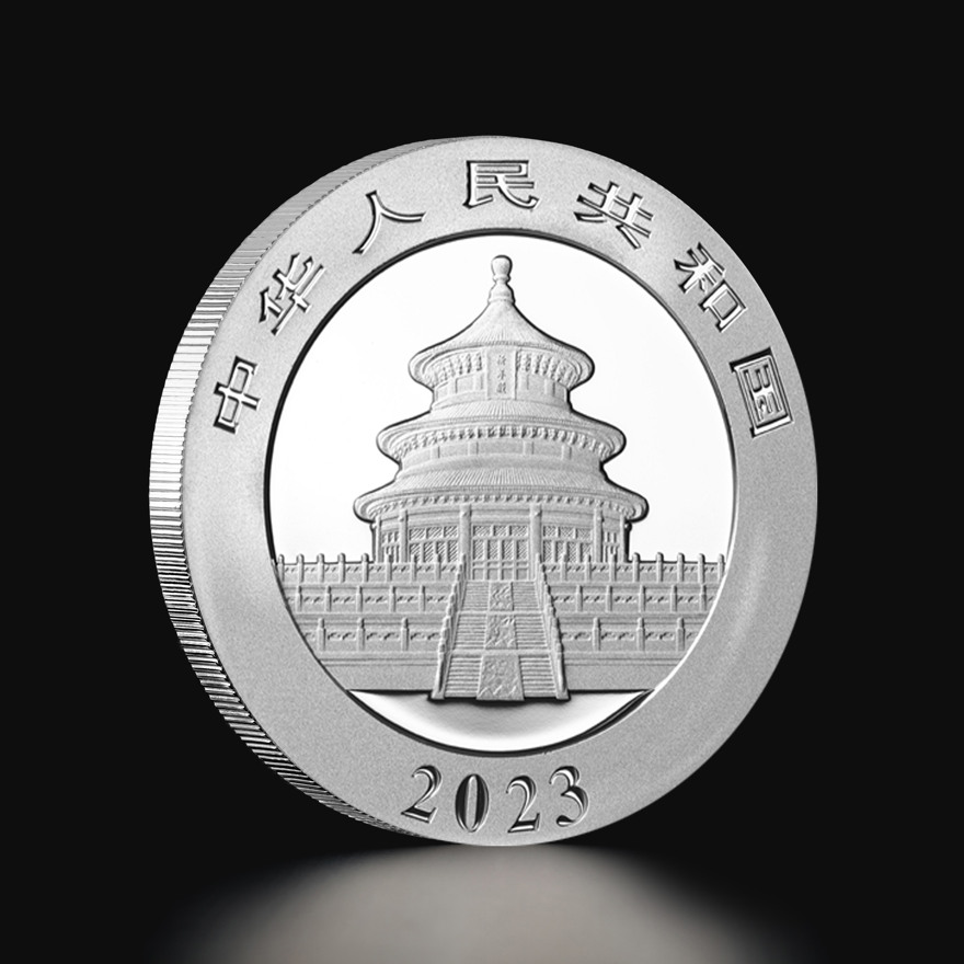 30 g Chinese Panda 2023 silver coin - Tavex