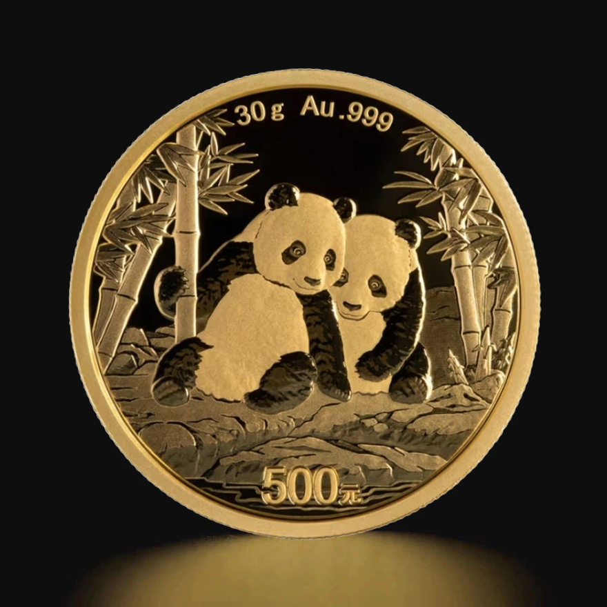 30 g Chinese Panda 2026 gold coin - Tavex